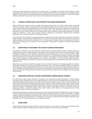 Medical Students in Global Neurosurgery: Rationale and Role | PDF