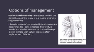 Colorectal injuries | PPTX