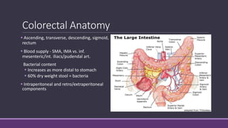 Colorectal injuries | PPTX