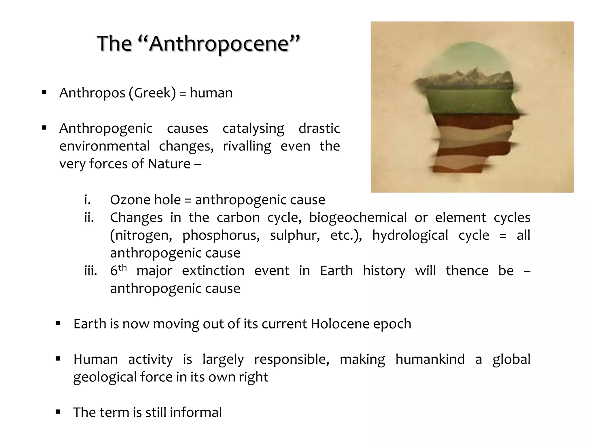 The Anthropocene | PDF