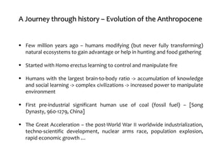 The Anthropocene | PDF