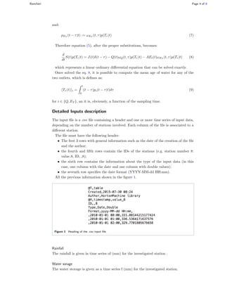 GEOframe-NewAge: documentation for probabilitiesbackward component | PDF