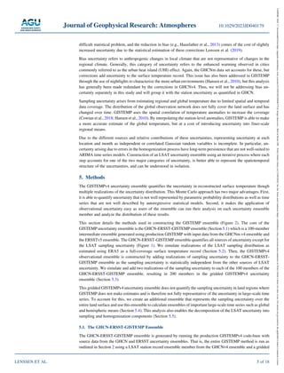 A NASA GISTEMPv4 Observational Uncertainty Ensemble | PDF | Geography ...