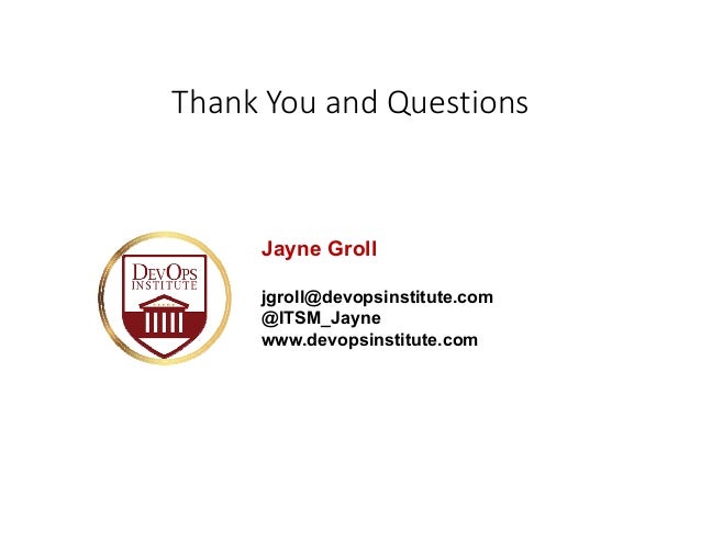 The Continuous People Pipeline, with Jayne Groll - an ITSM Academy We…