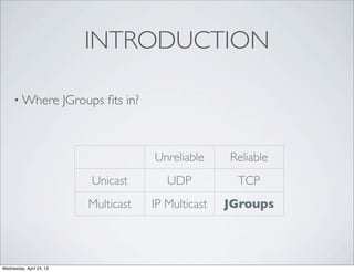 Jgroups - Toolkit for Reliable Multicast Communication | PDF