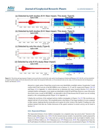 New Views of Lunar Seismicity Brought by Analysis ofNewly Discovered ...