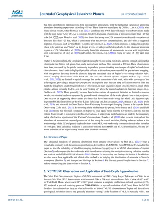 Clouds and Ammonia in the Atmospheres of Jupiter and Saturn Determined ...