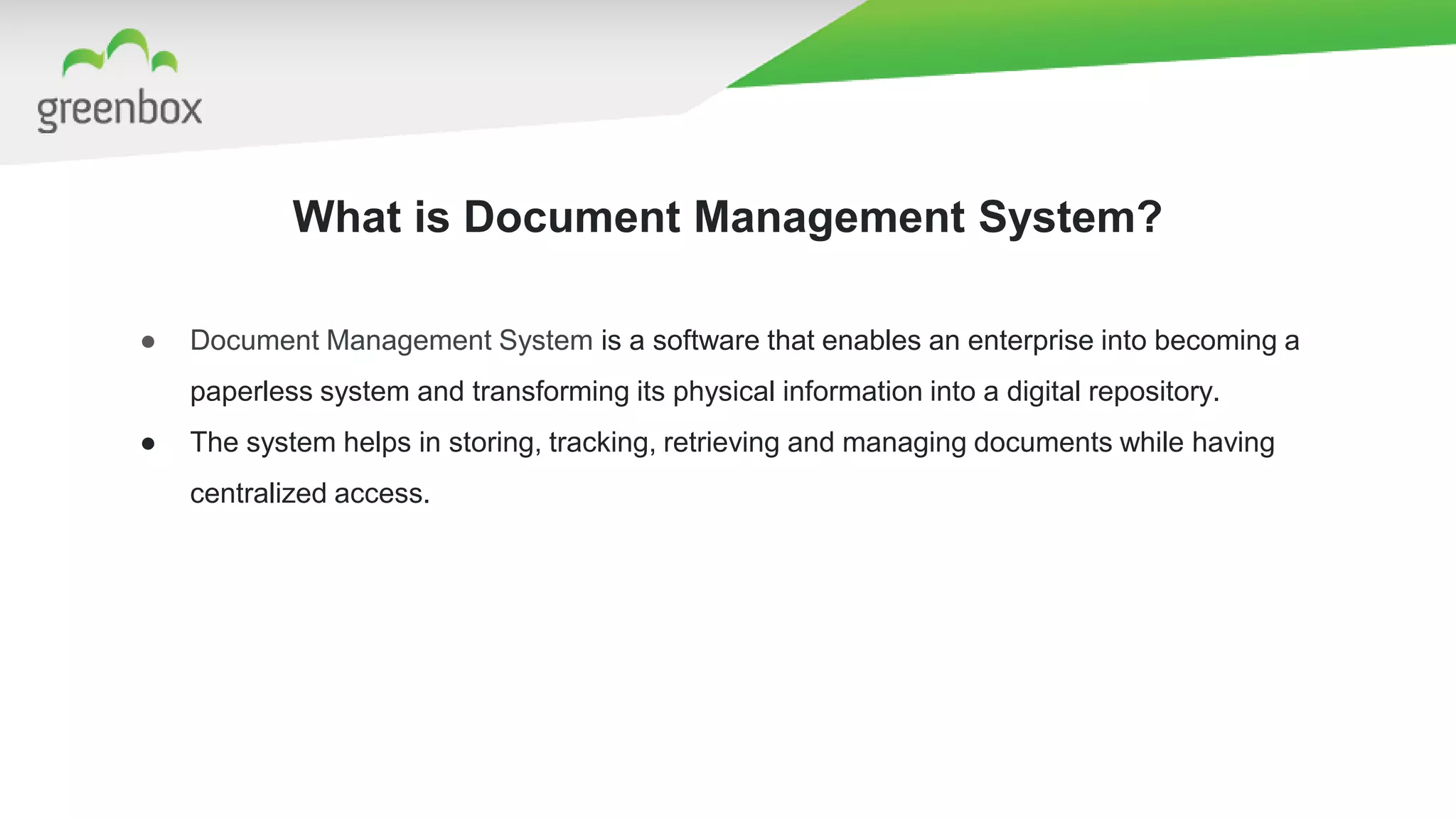 10 key components of a document management system ppt | PPTX ...