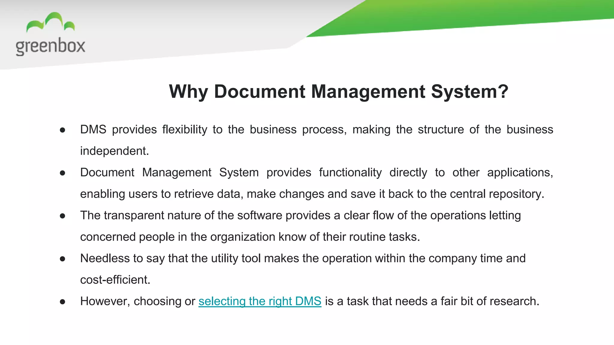 10 key components of a document management system ppt | PPTX ...