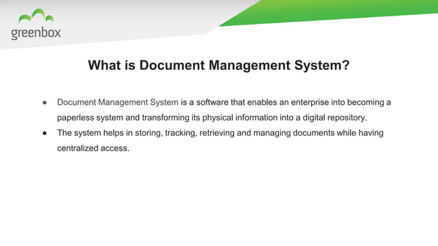 10 key components of a document management system ppt | PPTX ...