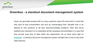 10 key components of a document management system ppt | PPTX ...