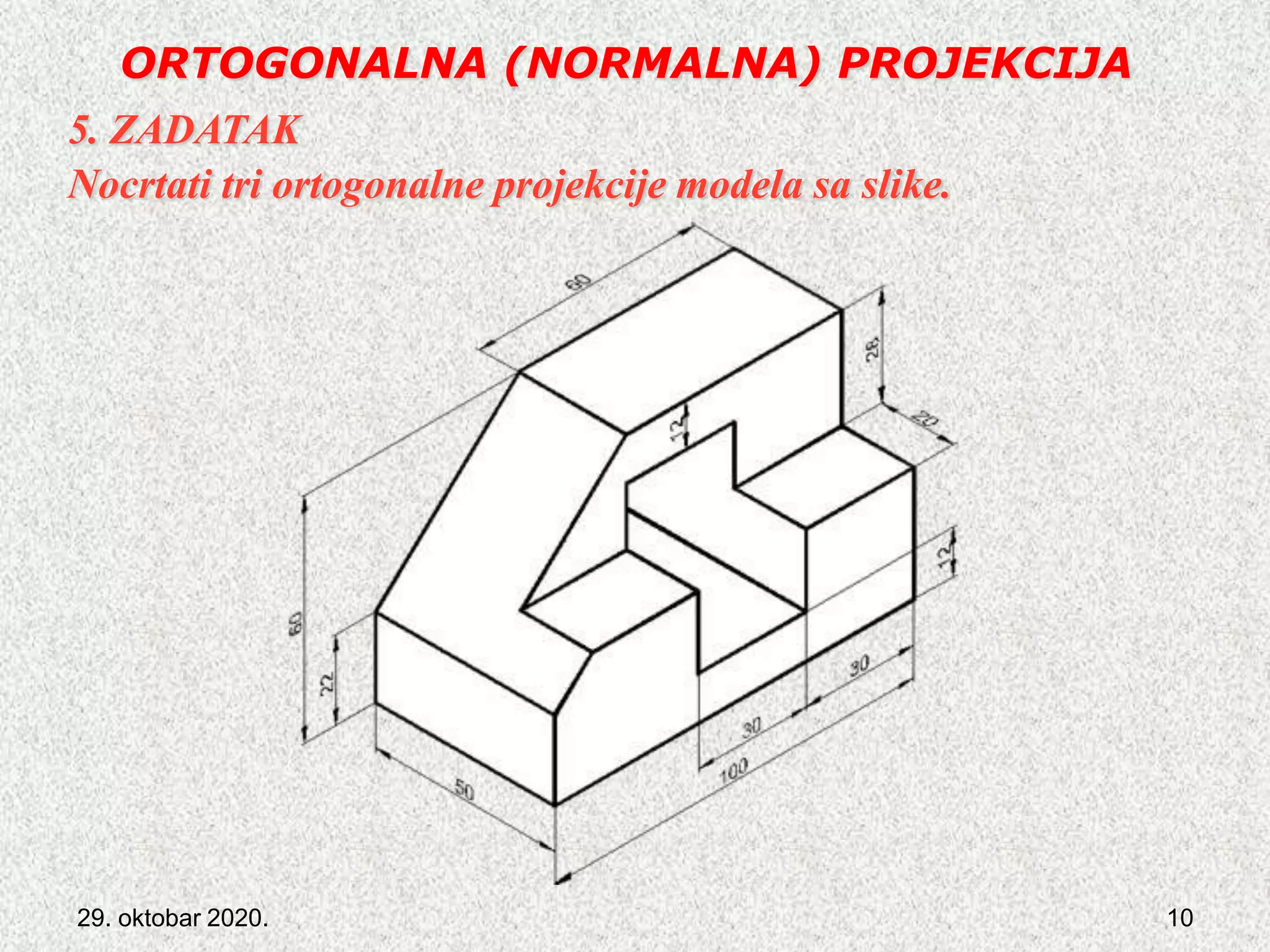 Ortogonalna projekcija | PPT