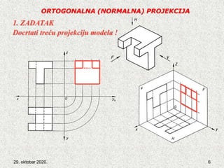 Ortogonalna projekcija | PPT