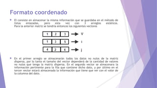 Matriz dispersa-2 (1) | PPT