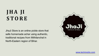 JHA JI | PPTX | Grocery Shopping | Shopping