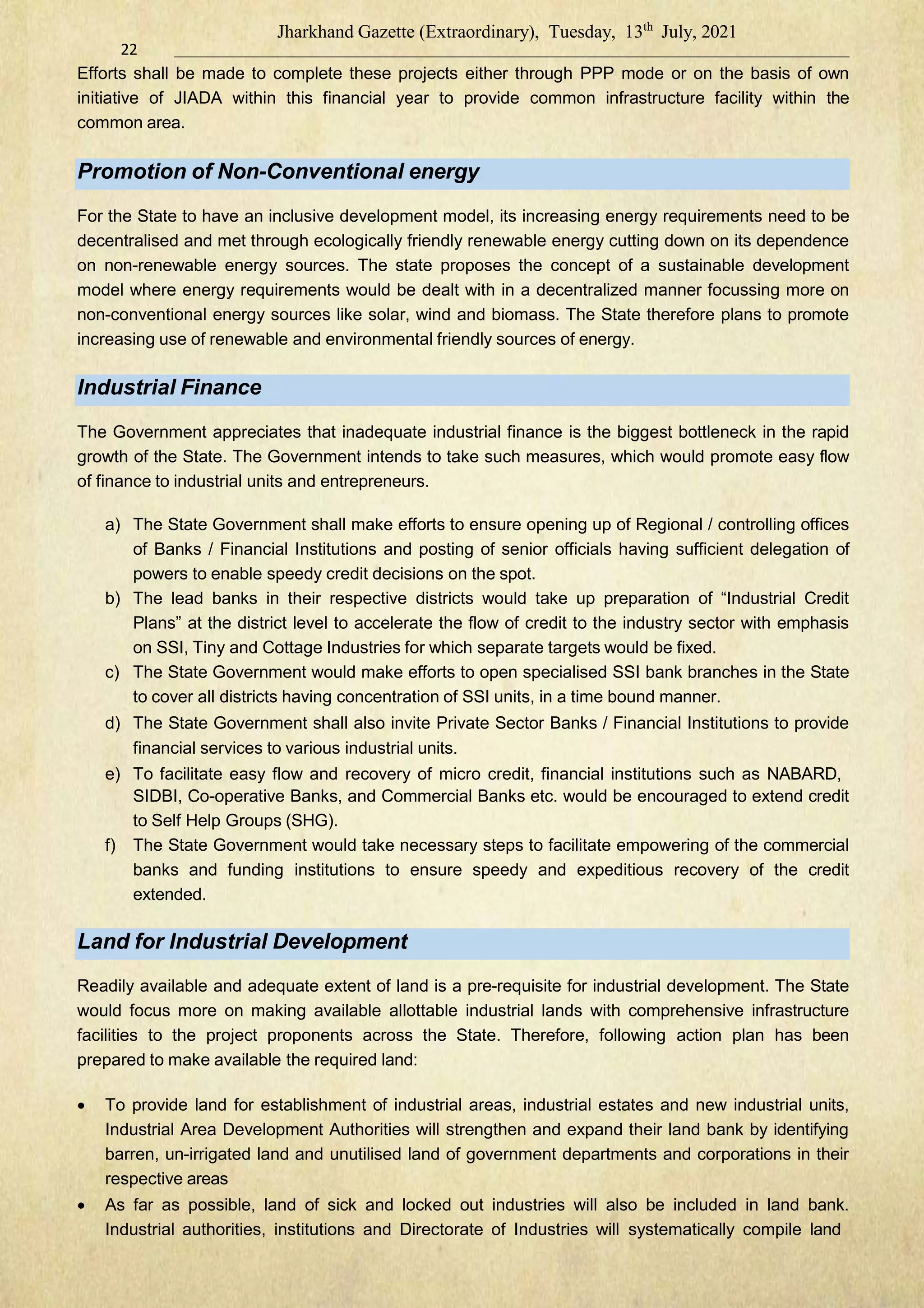 jharkhand industrial policy 2021.pptx