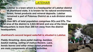 Johar Jharkhand ppt😊 where all the states of jharkhand are showing with ...