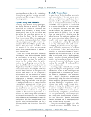 Design and the Elements of an Effective Compliance Program | PDF