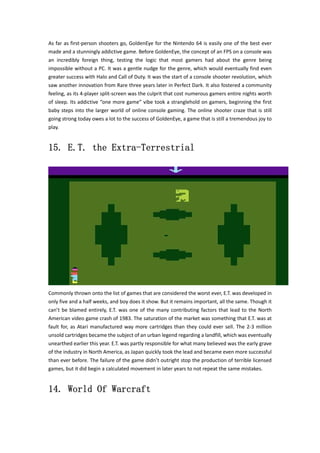 20 video games that changed gaming forever www.gamebasin.com