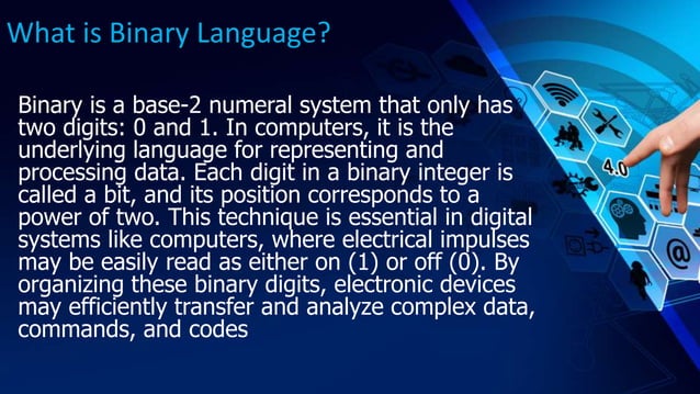 What Is Binary Language Computer Number Systems Ppt 9745