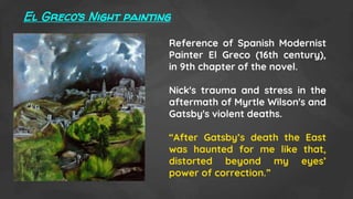 Modernism in F. Scott Fitzgerald's The Great Gatsby | PPTX