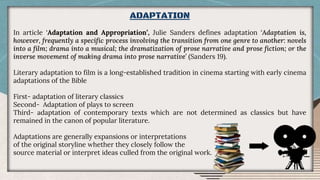 An Adaptation Study: Aravind Adiga's The White Tiger from Novel to ...
