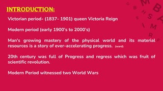 VICTORIANISM VS MODERNISM | PPTX