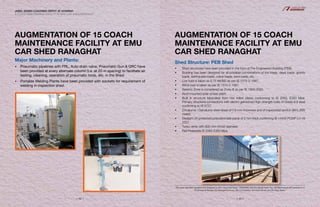 Jheel Siding n Ranaghat Workshop executed on Fast Track by RVNL | PDF