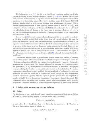 A smooth exit from eternal inflation? | PDF