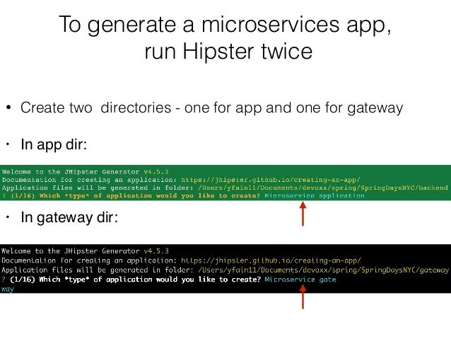 Using Jhipster For Generating Angular Spring Boot Apps