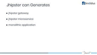 Introduction to Jhipster | PDF