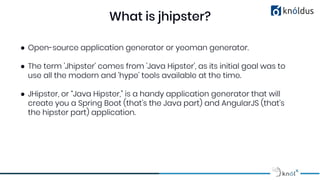 Introduction to Jhipster | PDF