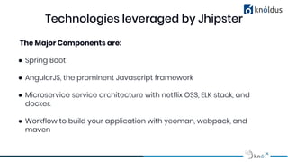 Introduction to Jhipster | PDF