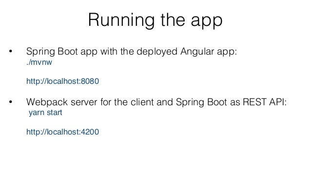 Using Jhipster 4 For Generating Angular Spring Boot Apps