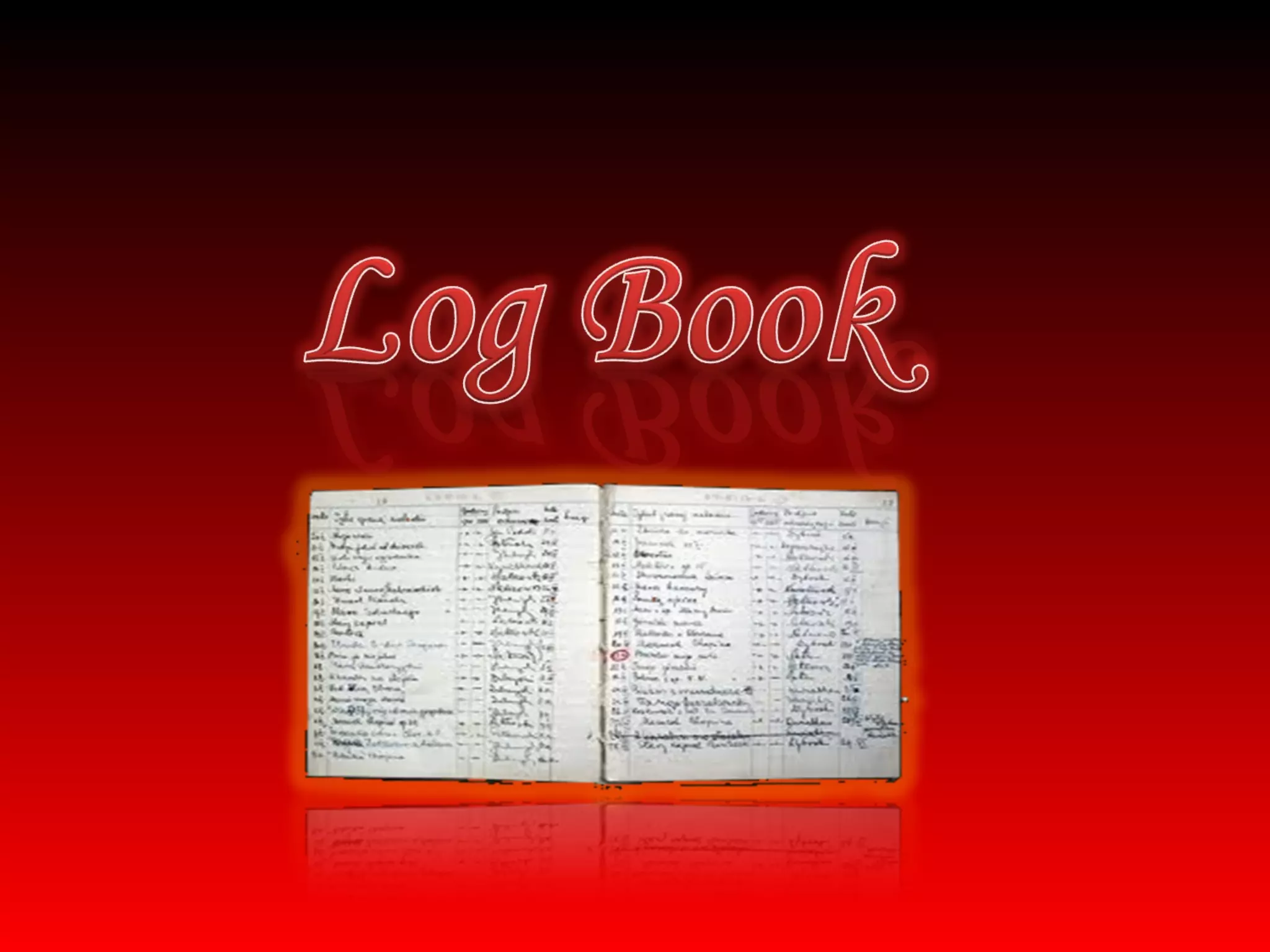 Log Book Presentation | PPT