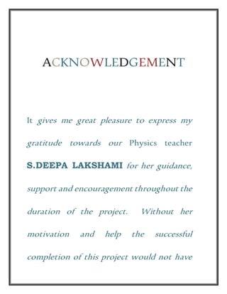 physics ip cbse class 12 | DOCX | Physics | Science