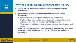 Penicllin Allergy History to improve treatment and outcomes for ...