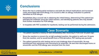 Penicllin Allergy History to improve treatment and outcomes for ...