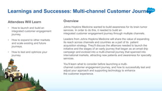 Learnings and Successes: Multi-channel Customer Journey | PPT