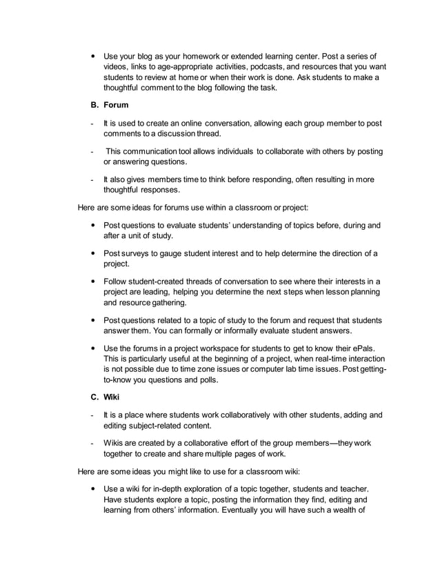 Web Enhanced Learning | PDF