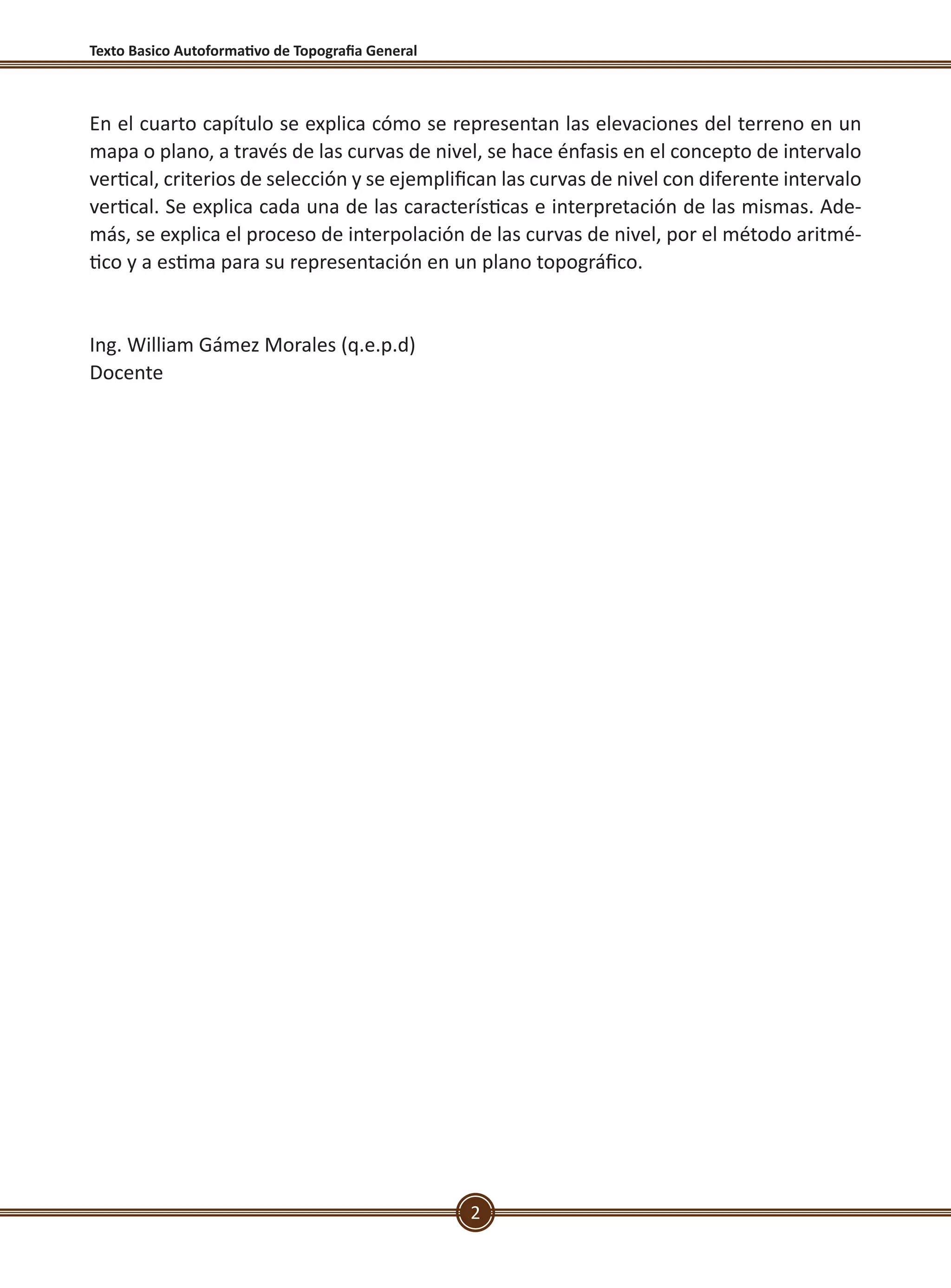 TOPOGRAFIA GENERAL | PDF