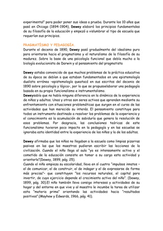 Jhon dewey | DOCX