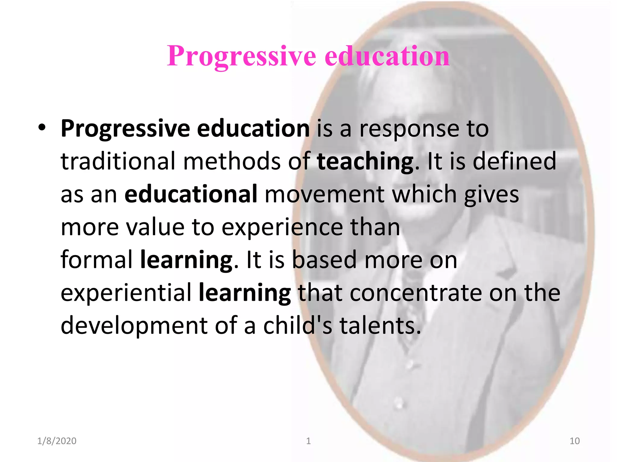 JOHN DEWEY THE FATHER OF EDUCATIONAL PHILOSOPHY | PPTX