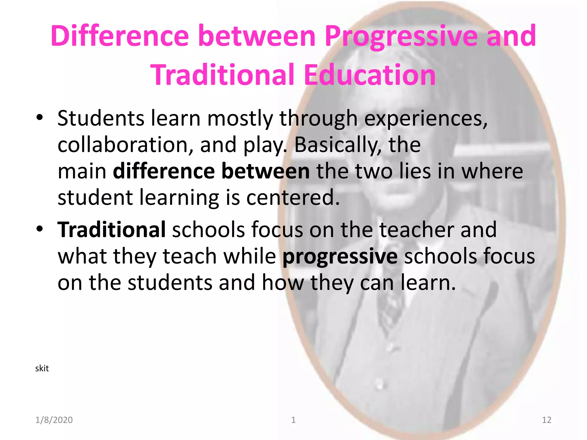 JOHN DEWEY THE FATHER OF EDUCATIONAL PHILOSOPHY | PPTX