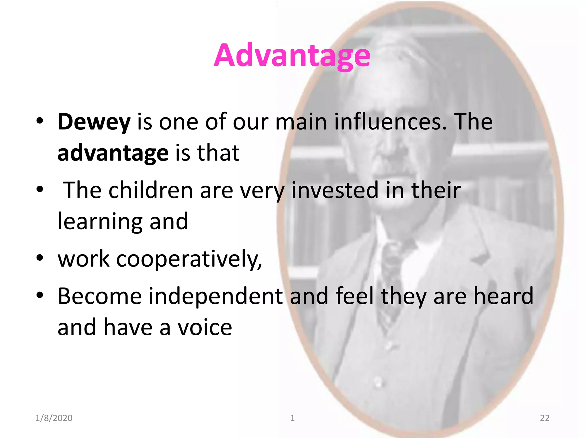 JOHN DEWEY THE FATHER OF EDUCATIONAL PHILOSOPHY | PPTX