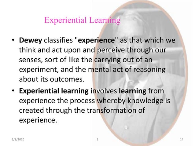 JOHN DEWEY THE FATHER OF EDUCATIONAL PHILOSOPHY | PPTX | Primary ...
