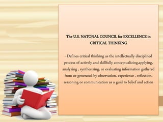 Critical Thinking, Reading and Writing- English for Academic and ...