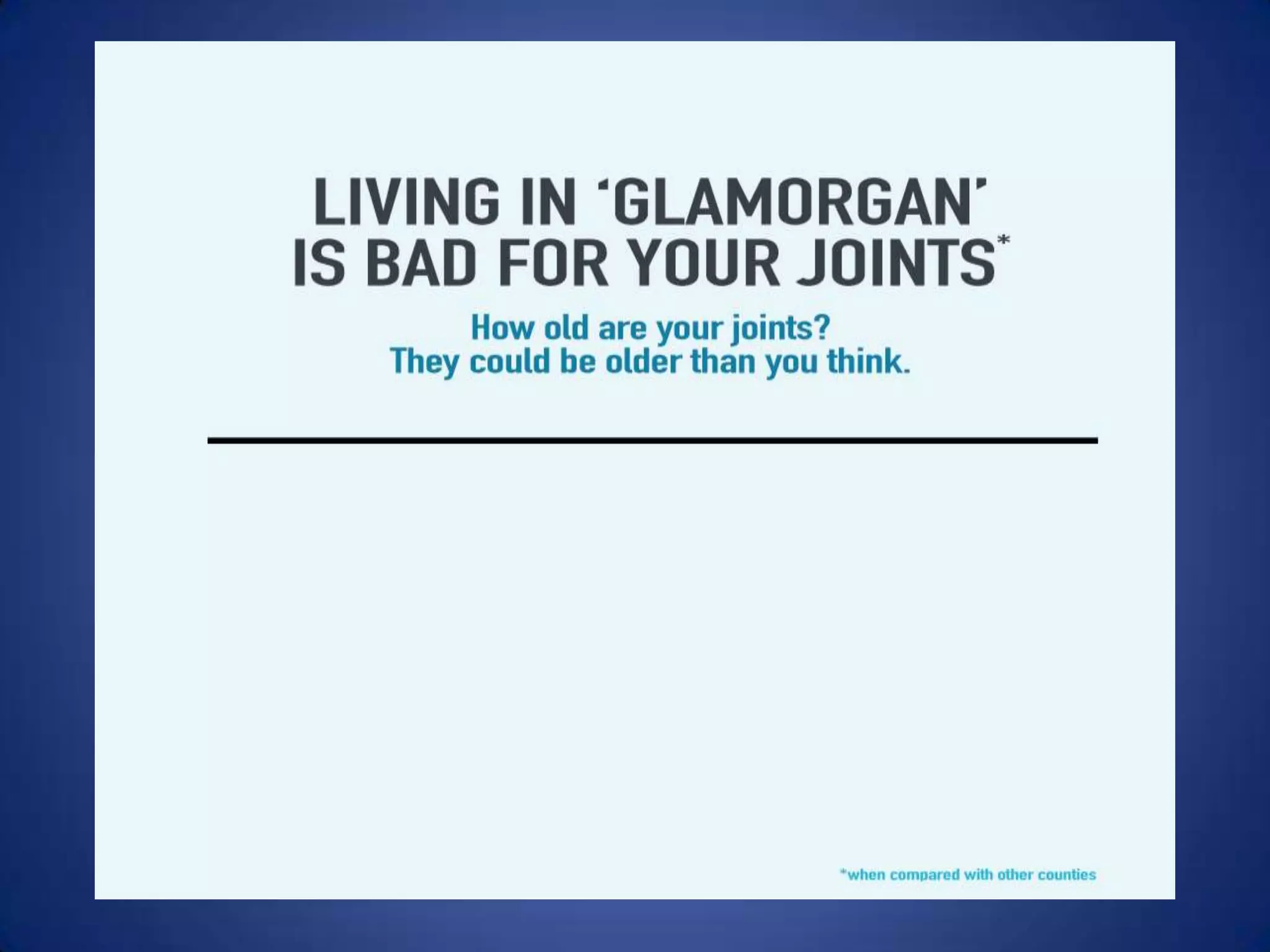 Joint Health of the Nation infographics deck | PPT