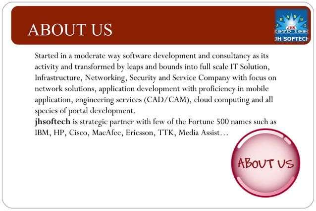 Jh softech | PPT