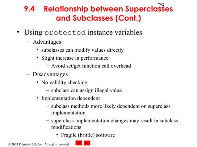 Object Oriented Programming Inheritance Ppt 3013